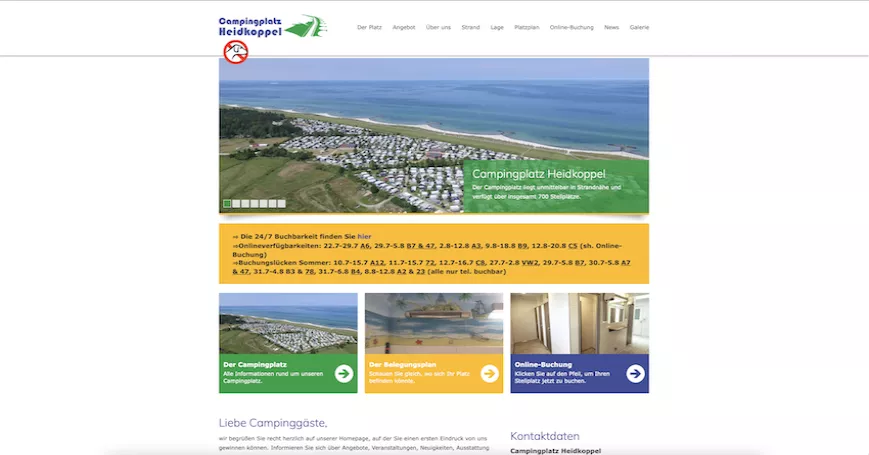 Campingplatz Heidkoppel - Anreise | Kontakt | Alle Infos